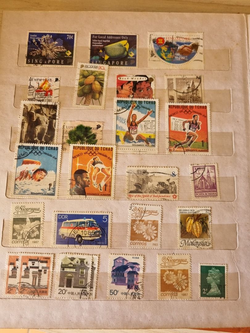Stamp Book Collection, Hobbies & Toys, Memorabilia & Collectibles ...
