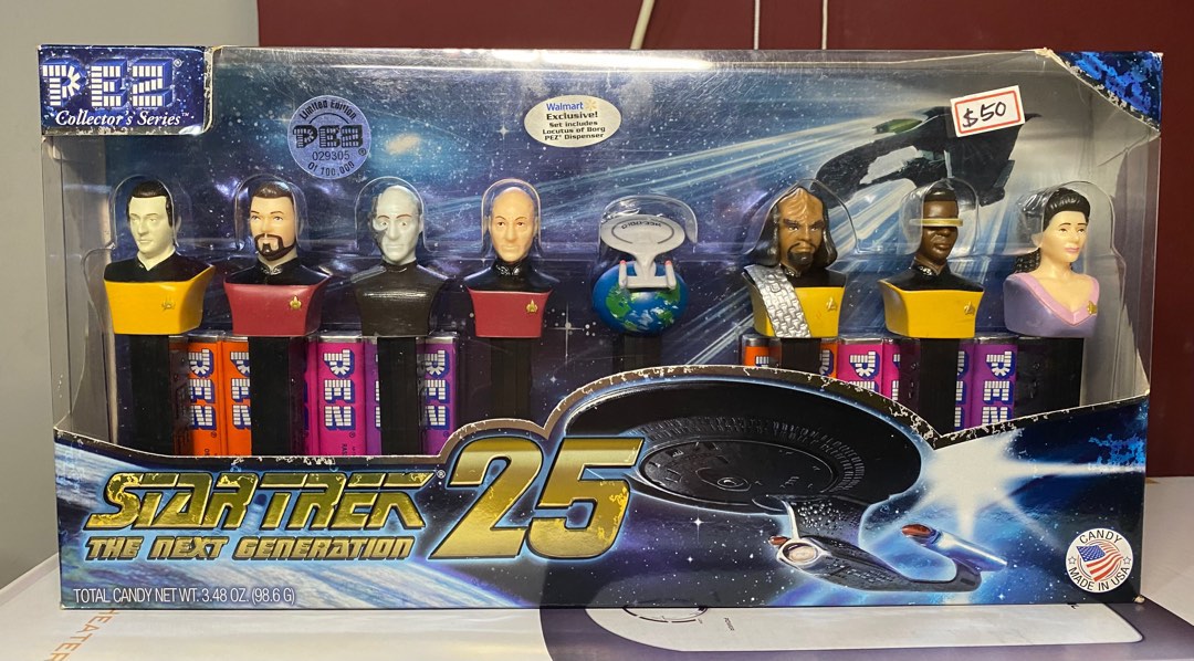Star Trek The Next Generation Pez Collectors Series, Hobbies & Toys ...