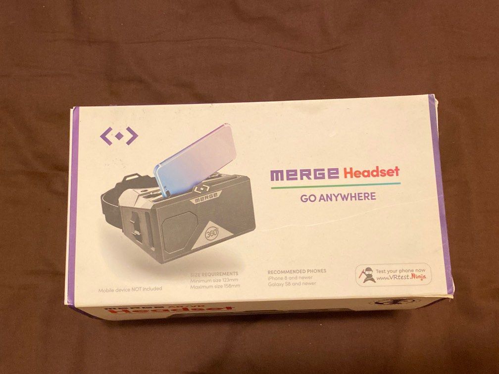 [STEM education] MERGE AR/VR Headset, 手提電話, 電話及其他裝置配件, 其他電子周邊配件及產品 ...