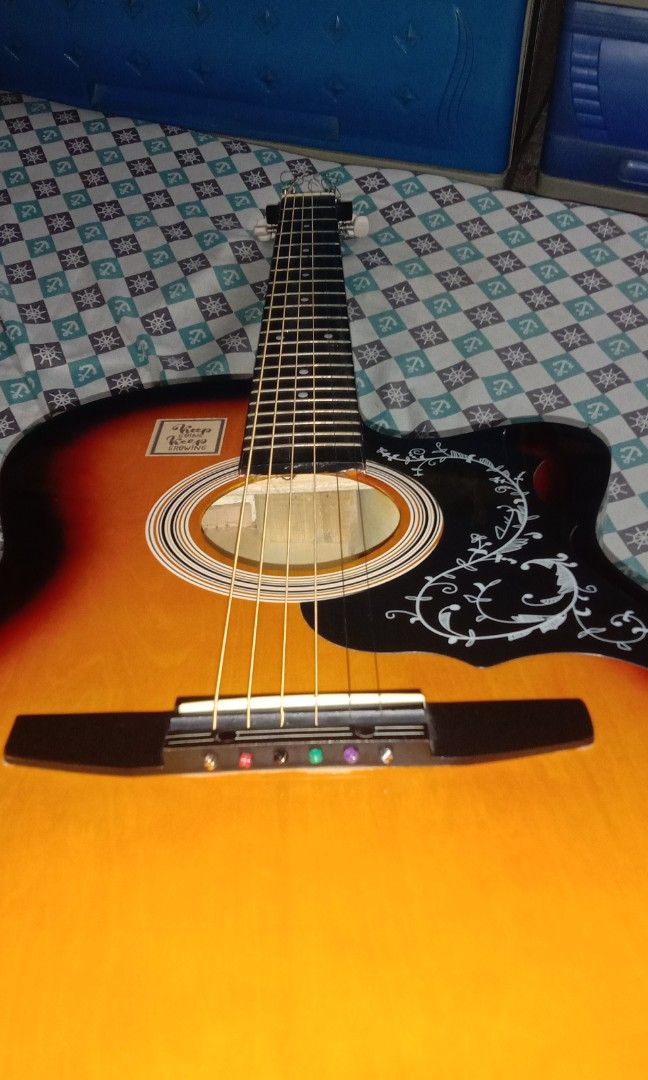 Steven Haris Acoustic Guitar, Hobbies & Toys, Music & Media, Musical ...
