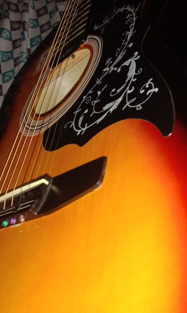 Steven Haris Acoustic Guitar, Hobbies & Toys, Music & Media, Musical ...