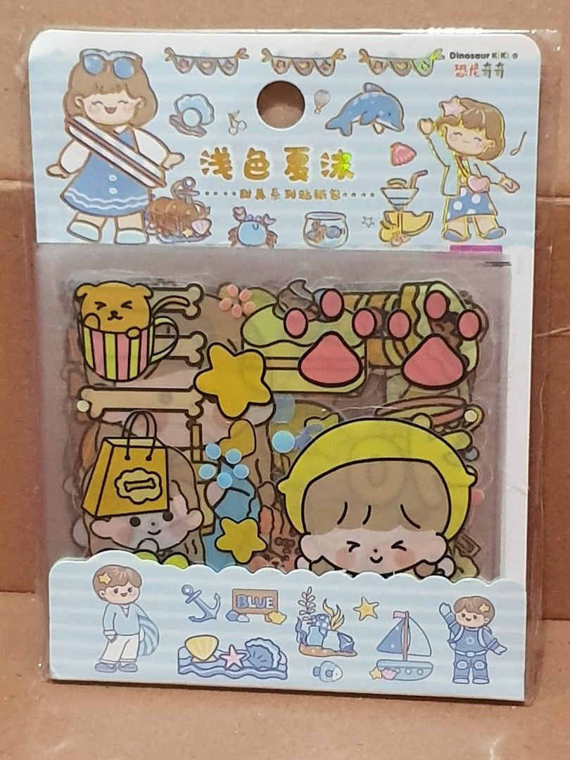 Sticker cewek gemoy 24 lembar, Buku & Alat Tulis, Alat Tulis di Carousell