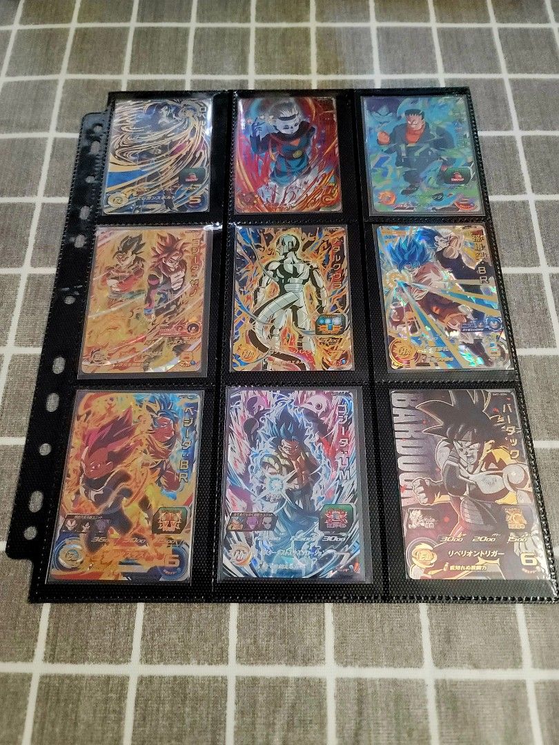 【港版】七龍珠英雄Super Dragonball Heroes (SDBH)羅貝露 秘書 大神官 人造人間8號 8仔 悟吉塔：超宇宙 飛起來 合金庫拉 古拉 孫悟空：BR 達爾：BR 比達 ...