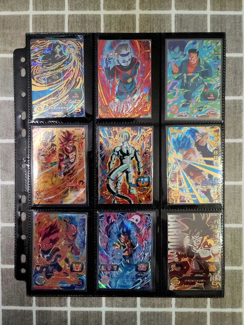 【港版】七龍珠英雄Super Dragonball Heroes (SDBH)羅貝露 秘書 大神官 人造人間8號 8仔 悟吉塔：超宇宙 飛起來 合金庫拉 古拉 孫悟空：BR 達爾：BR 比達 ...