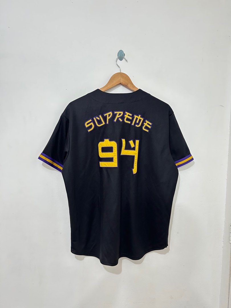 Supreme baseball jersey, Men's Fashion, Tops & Sets, Tshirts & Polo ...