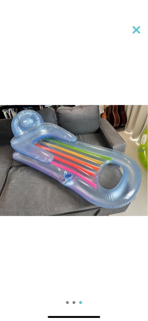 Swimming pool sofa lounge float, Sports Equipment, Sports & Games ...