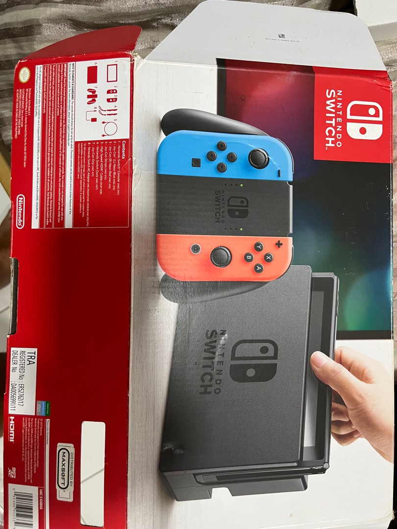 Switch v1, Video Gaming, Video Game Consoles, Nintendo on Carousell