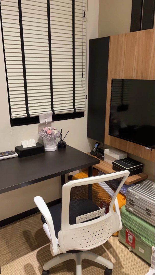 Table & Mesh Chair, Furniture & Home Living, Furniture, Tables & Sets ...