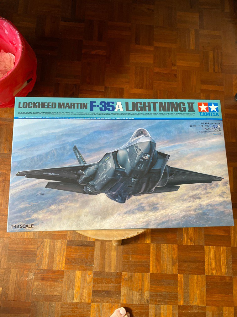 Tamiya 1/48 F-35A lightning ii, Hobbies & Toys, Toys & Games on Carousell