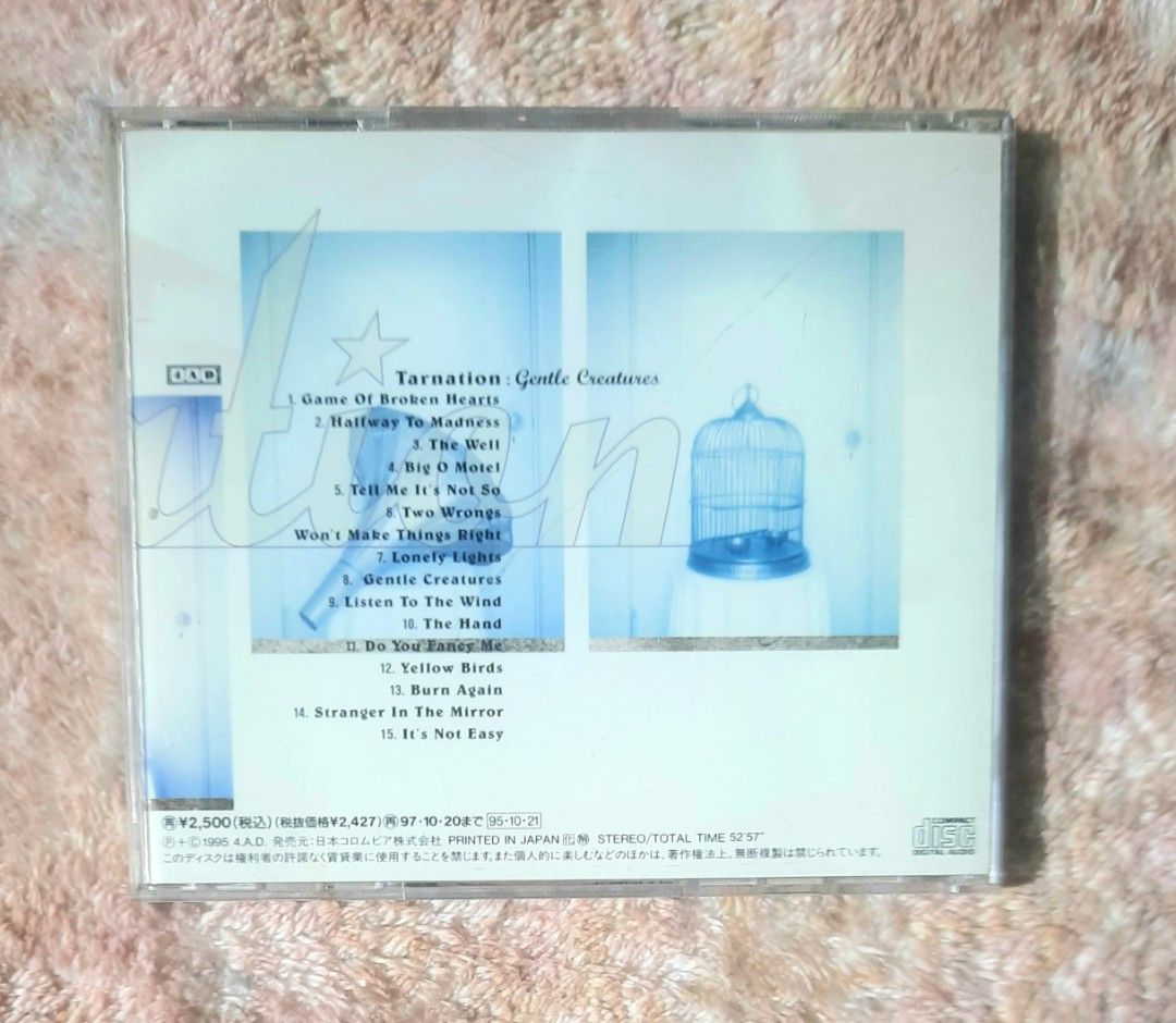 Tarnation - Gentle Creatures CD, Hobbies & Toys, Music & Media, CDs ...