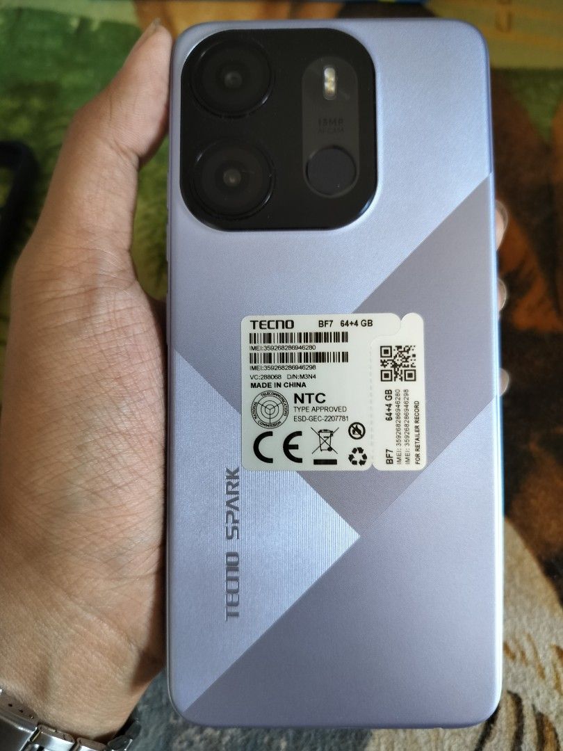 Tecno GO SPARK 2023 NEBULA PURPLE, Mobile Phones & Gadgets, Mobile ...