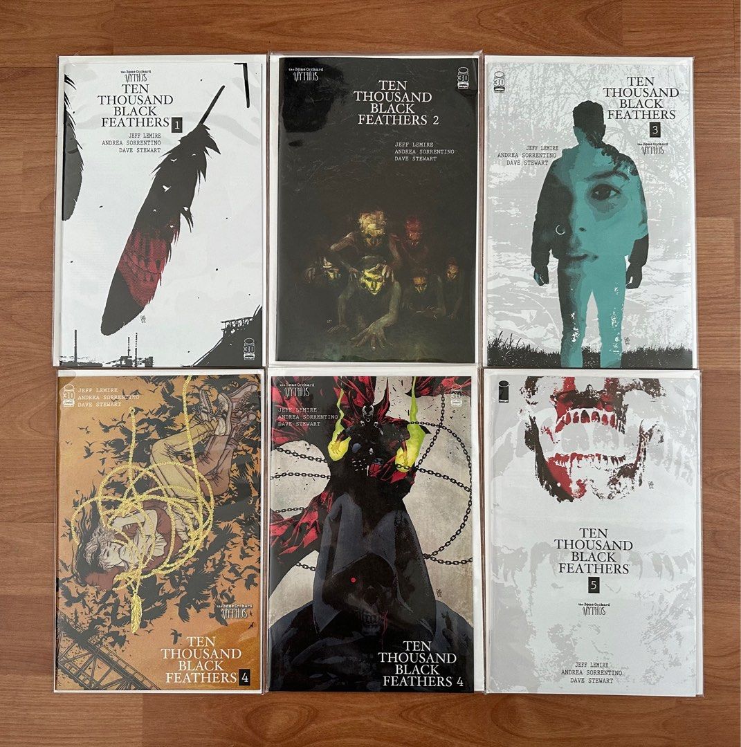 TEN THOUSAND BLACK FEATHERS #1-5 | COMPLETE SET | IMAGE | 2022, Hobbies ...