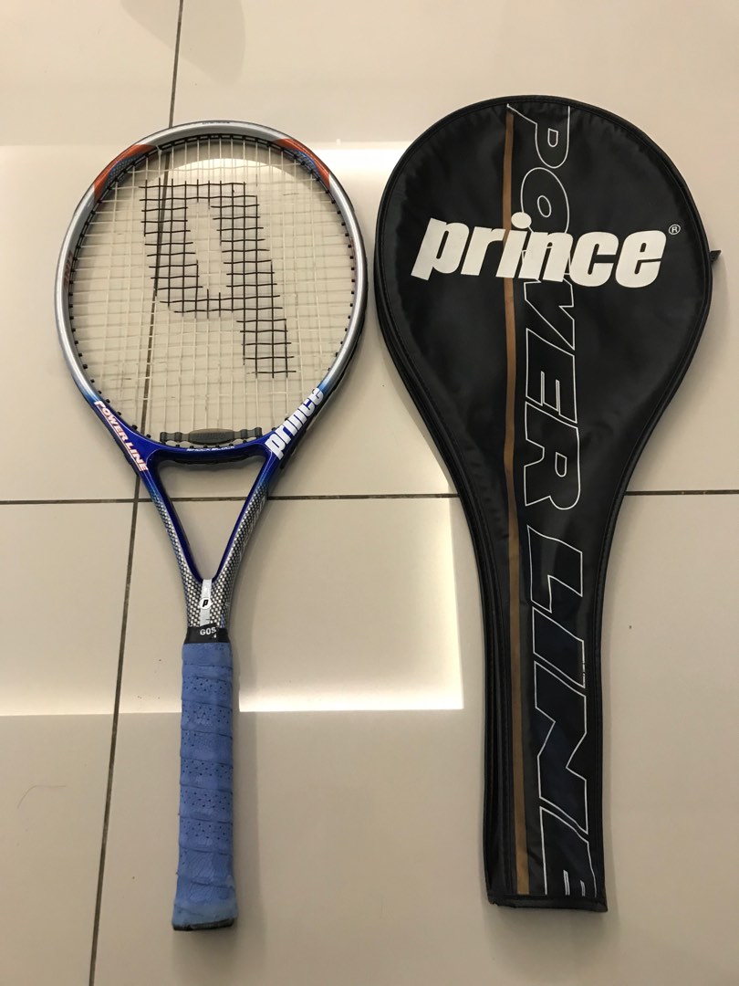 Prince Power Line Tennis Racket, Sports Equipment, Sports & Games ...