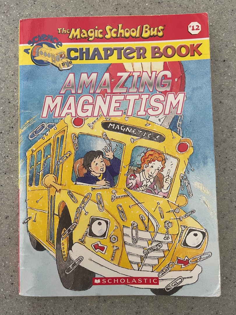 The Magic School Bus Chapter Book Amazing Magnetism, Hobbies & Toys ...
