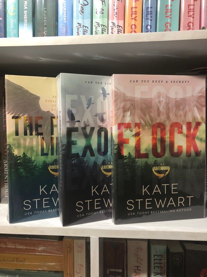 The ravenhood by Kate Stewart (Flock, Exodus, The finish line) on Carousell