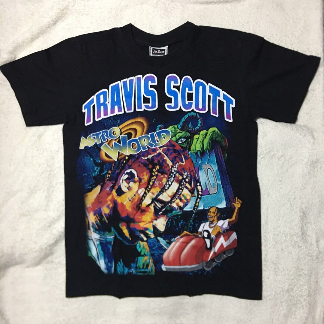 THE ROXX Travis Scott Bootleg Shirt (Black), Men's Fashion, Tops & Sets ...