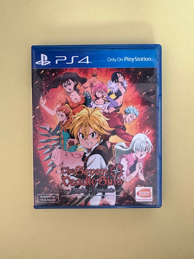 The Seven Deadly Sins: Knights of Brittanica PS4 game, Video Gaming ...