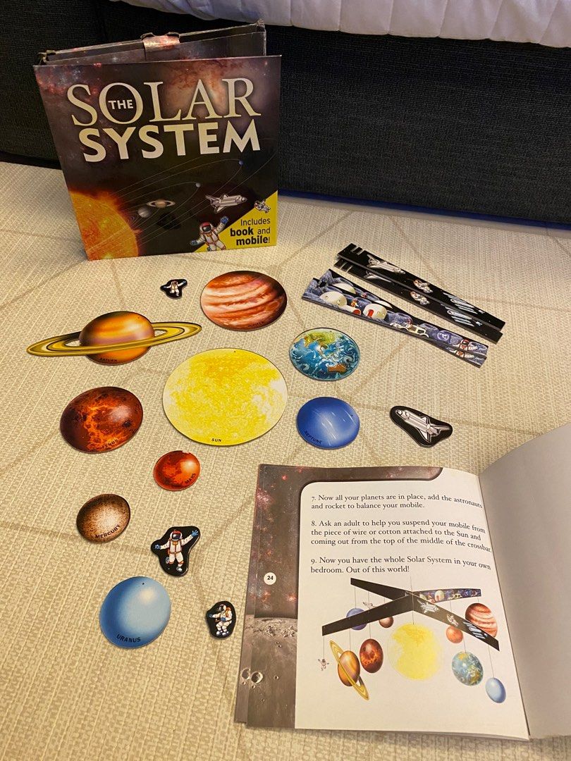 The Solar System includes book and BYO Solar System mobile, Hobbies ...