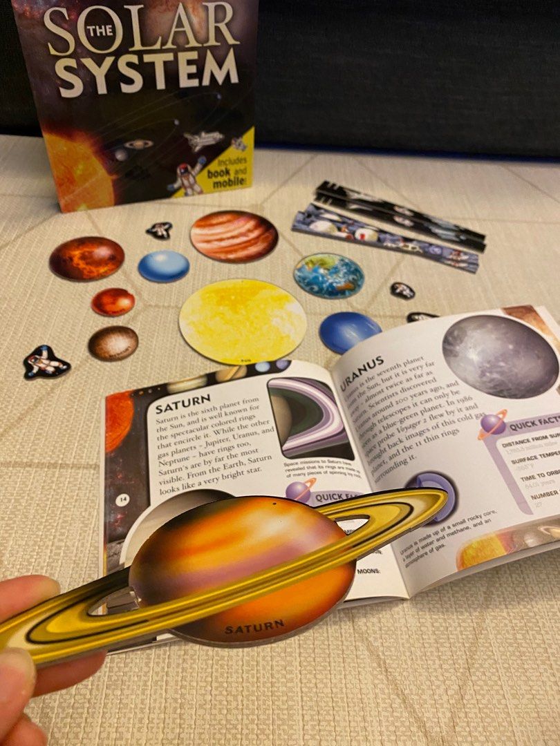 The Solar System includes book and BYO Solar System mobile, Hobbies ...