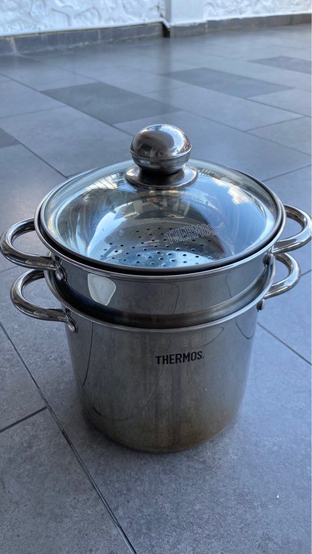 Thermos - Pot (can use as steamer), Furniture & Home Living ...