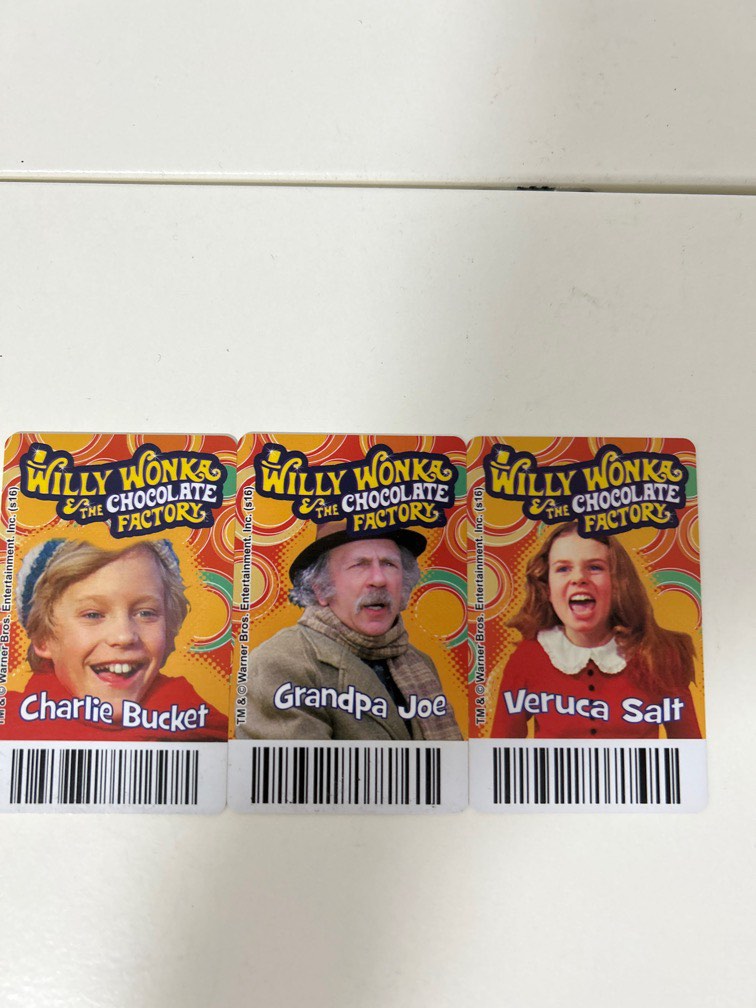 Timezone Willy Wonka Card, Everything Else on Carousell