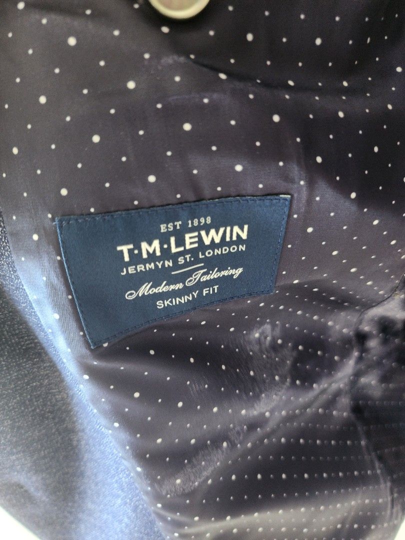 T.M. Lewin Suit, Men's Fashion, Coats, Jackets and Outerwear on Carousell