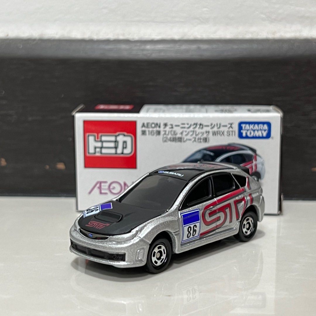 Tomica AEON Subaru Impreza WRX STI (24 Hour Race Version), Hobbies ...
