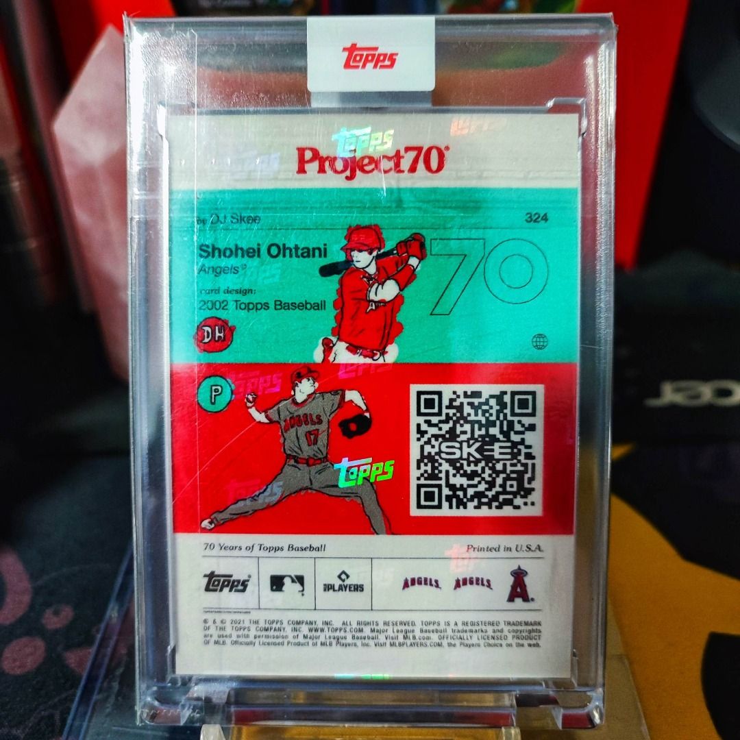 Topps Project70 Card 324 - Shohei Ohtani x Jujutsu Kaisen by DJ Skee ...