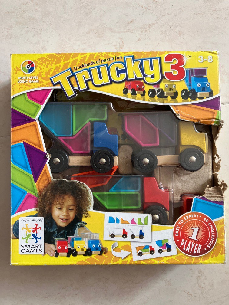 Truck Puzzle Game, Hobbies & Toys, Toys & Games on Carousell