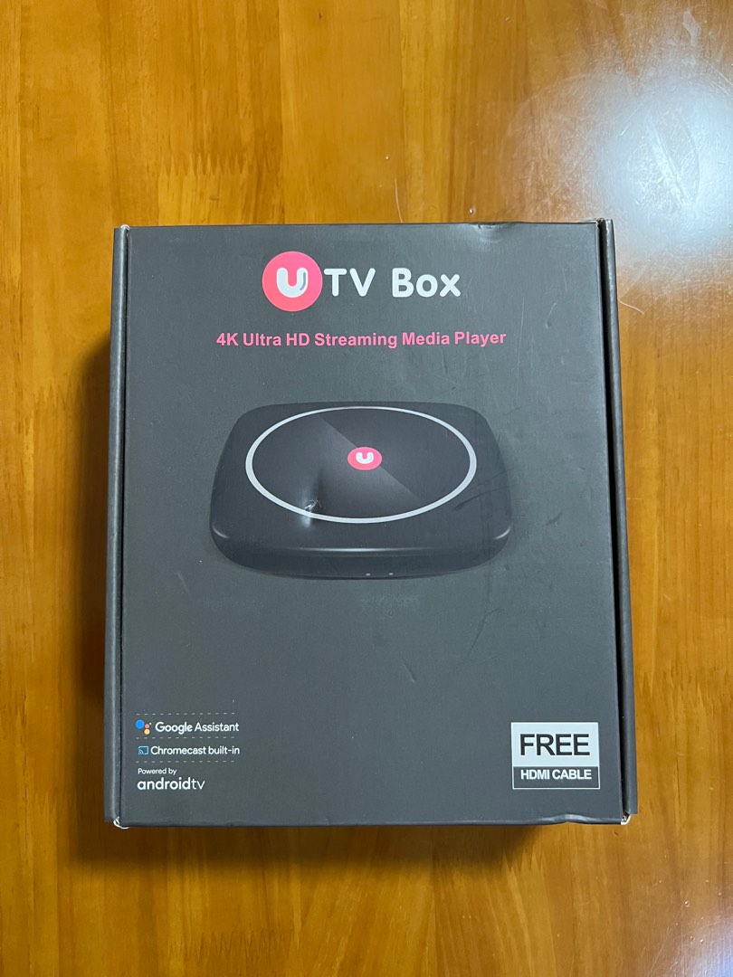 UTV Box 4K Ultra 電視盒子, 家庭電器, 電視 & 其他娛樂, 電視組件及配件 - Carousell