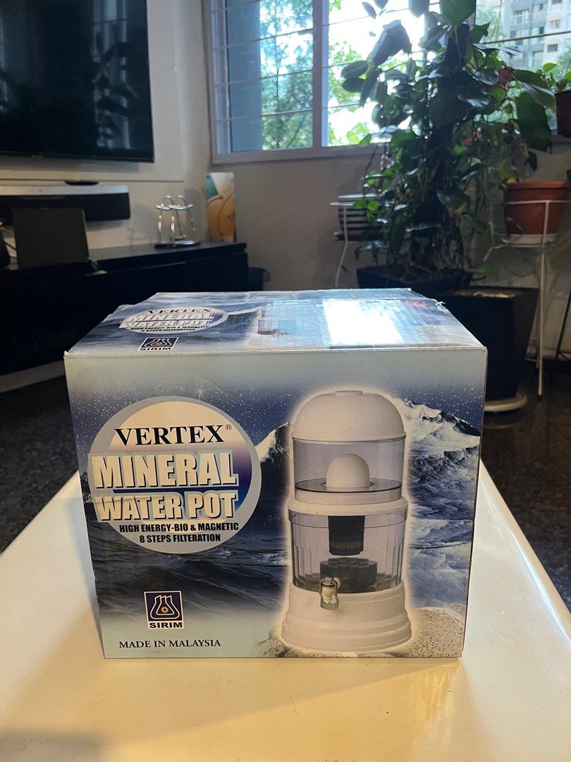 Vertex mineral water pot 14 litres, TV & Home Appliances, Kitchen ...