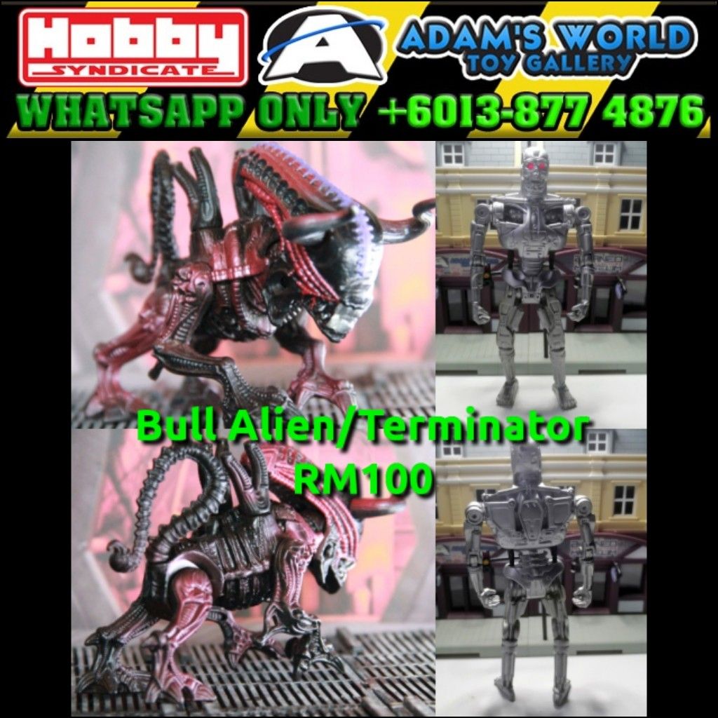 Vintage Aliens & Terminator action figure, Hobbies & Toys, Toys & Games ...