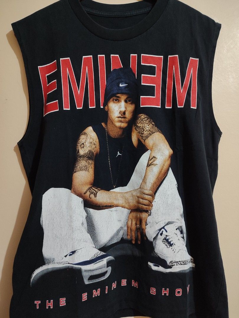 Vintage Eminem Michael Cut Tag, Cut Sleeve on Carousell