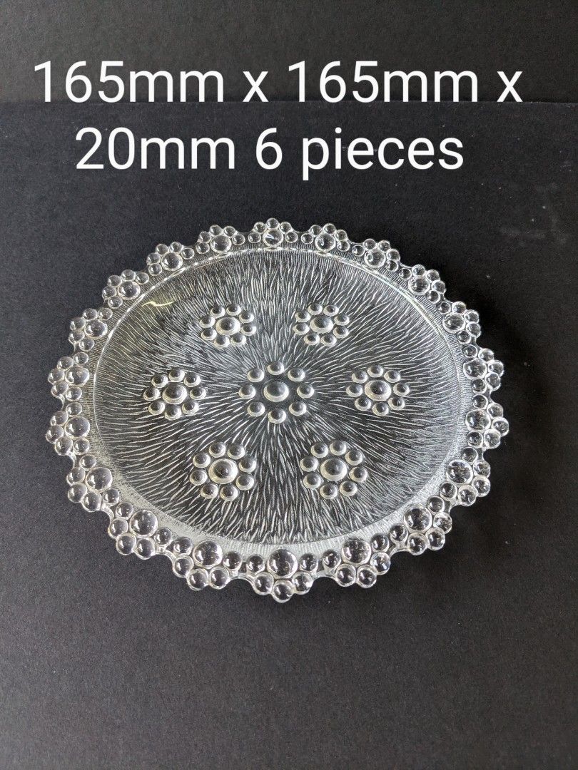 Vintage 37 pieces Full Set Aderia Glass (Made in Japan), Furniture & Home Living, Kitchenware ...