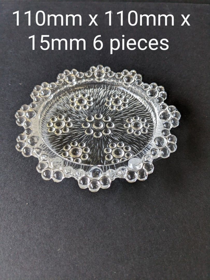 Vintage 37 pieces Full Set Aderia Glass (Made in Japan), Furniture & Home Living, Kitchenware ...