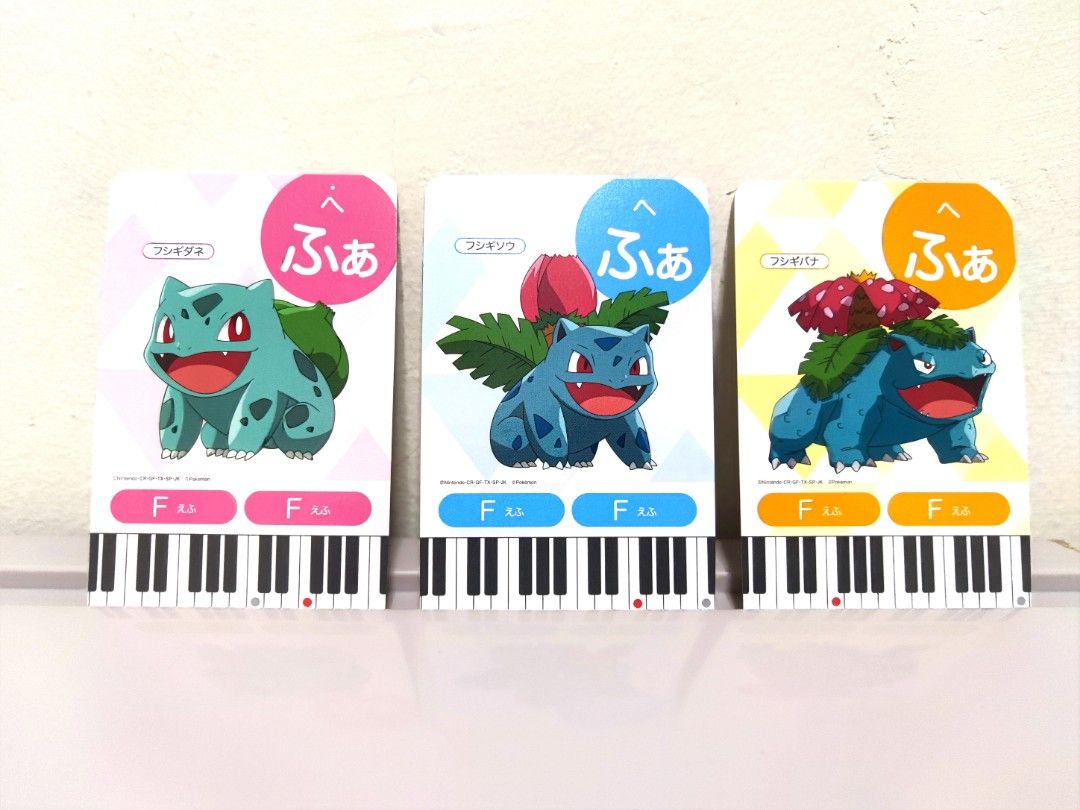 Vintage Nintendo Musical Notes Pokemon Poker cards - Set, Hobbies ...