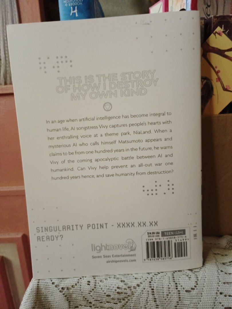 Vivy Prototype Light Novel Volume 1 on Carousell