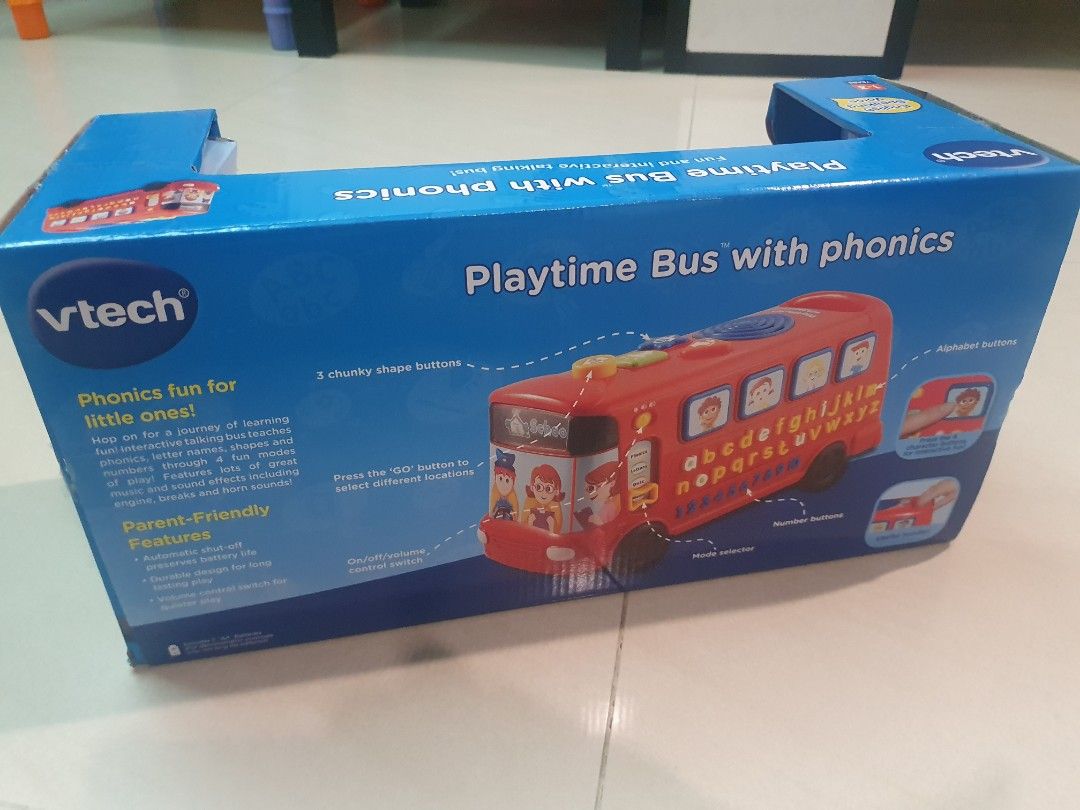 Vtech London bus toy Puchong, Hobbies & Toys, Toys & Games on Carousell