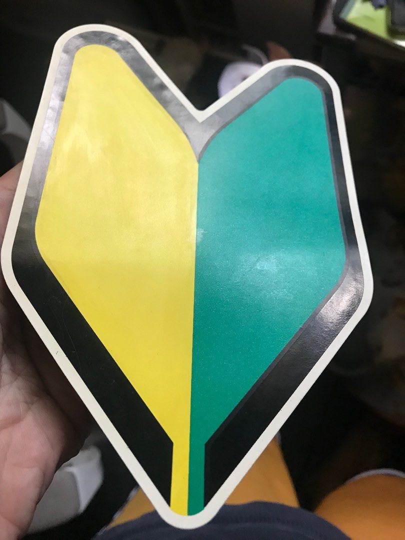 Wakaba JDM magnet, Car Parts & Accessories, Emblem, Sticker and Decals ...