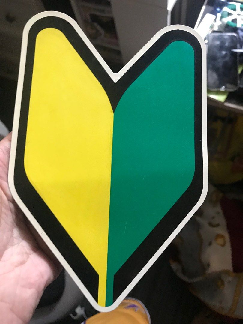 Wakaba JDM magnet, Car Parts & Accessories, Emblem, Sticker and Decals ...