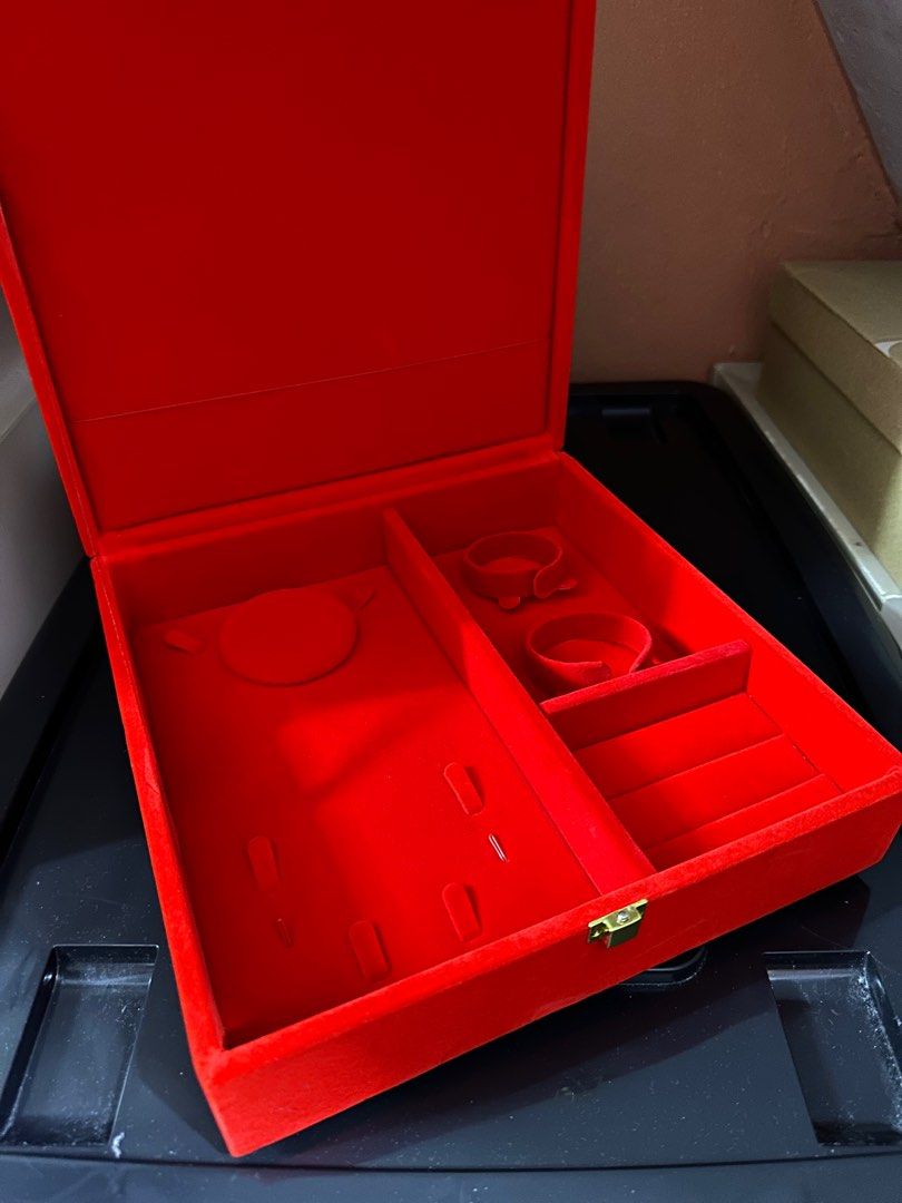Wedding Jewellery Box Si Dian Jin, Men's Fashion, Watches & Accessories ...