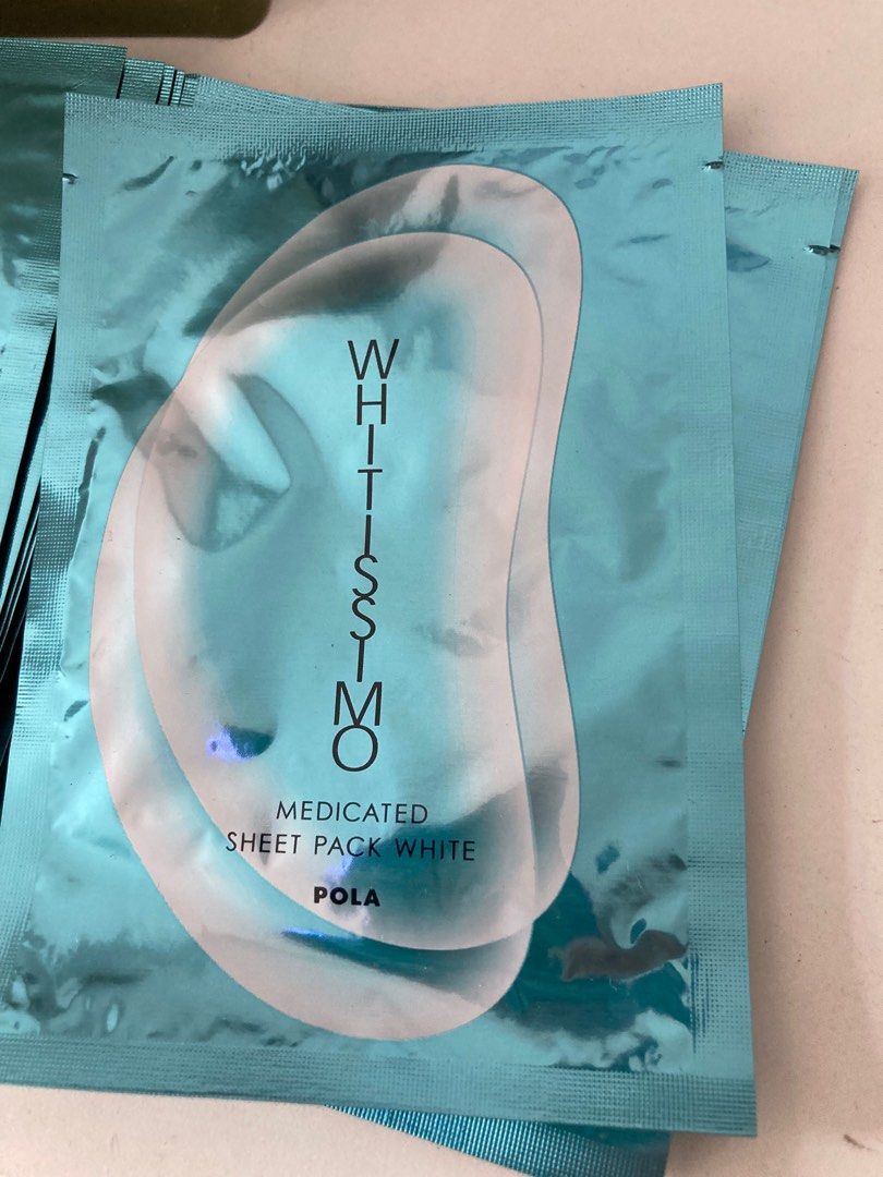 Whitisimo medicated sheet pack white (eye) Pola cosmetics, Beauty ...