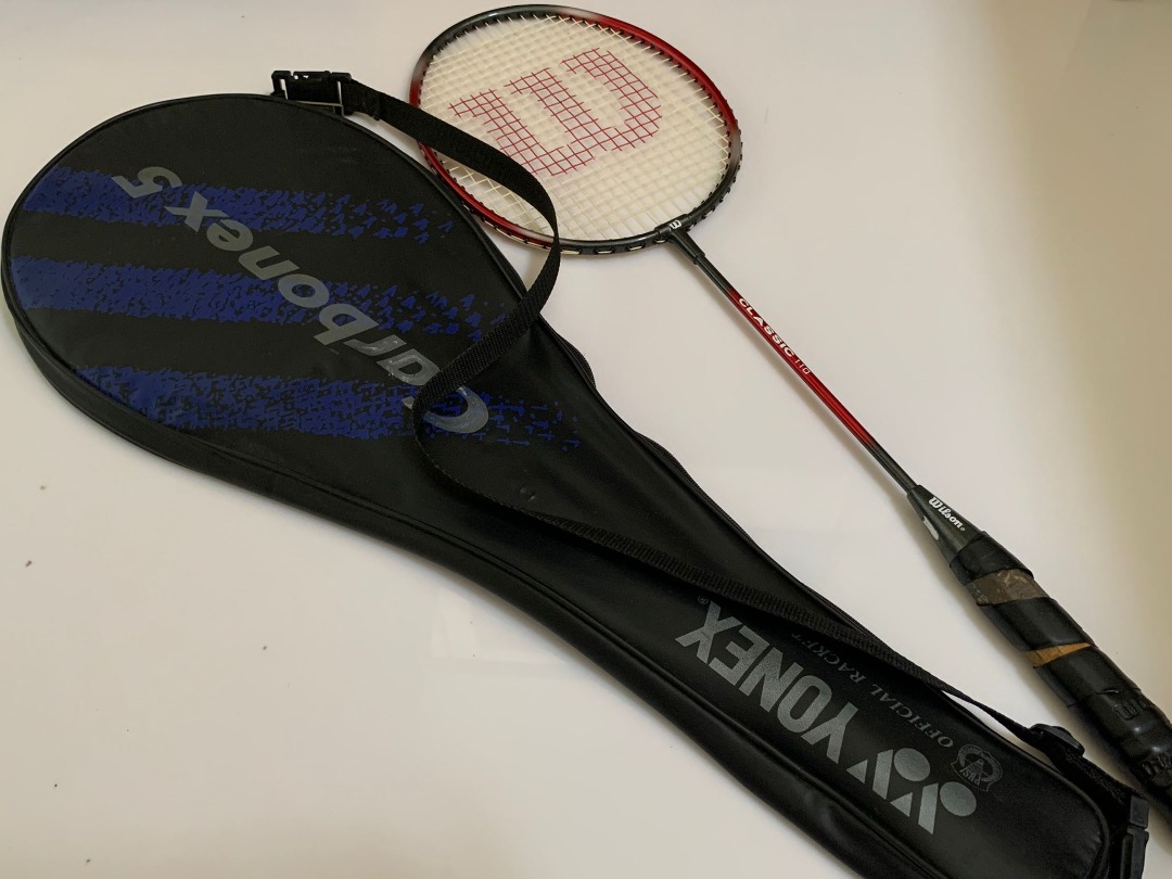Wilson Classic 110 Badminton Racket, Sports Equipment, Sports & Games ...