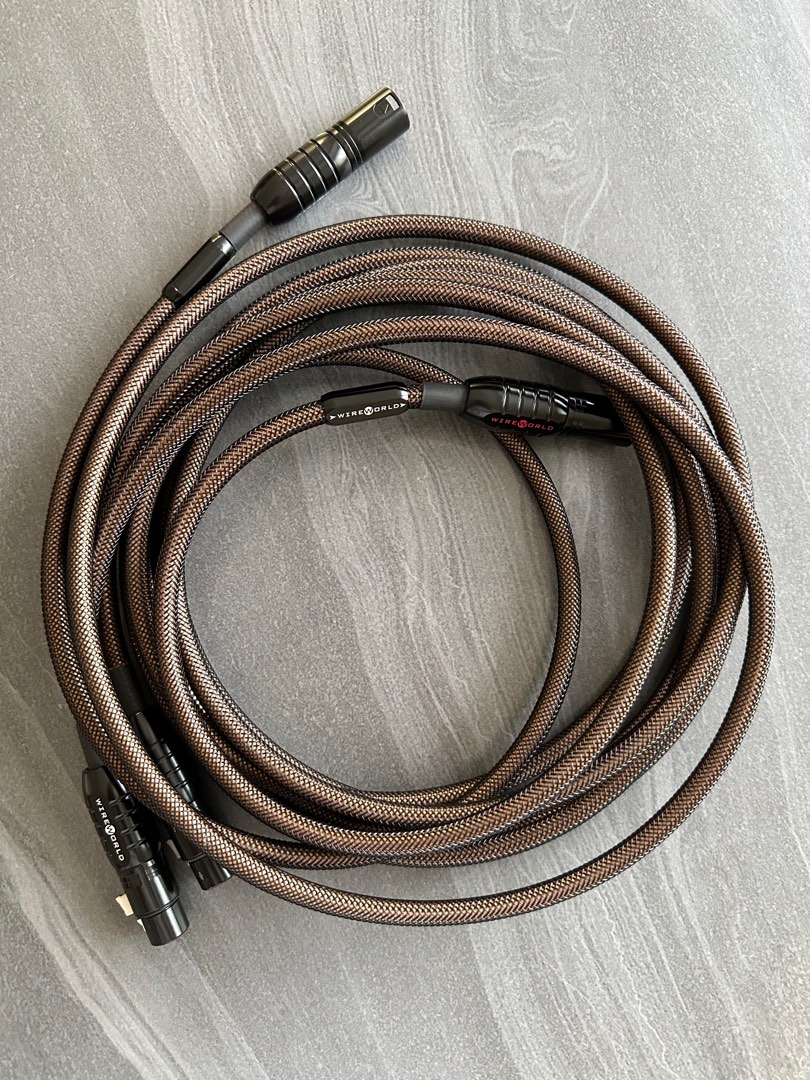 Wireworld Eclipse 7 XLR Interconnect 3m, Audio, Other Audio Equipment on Carousell