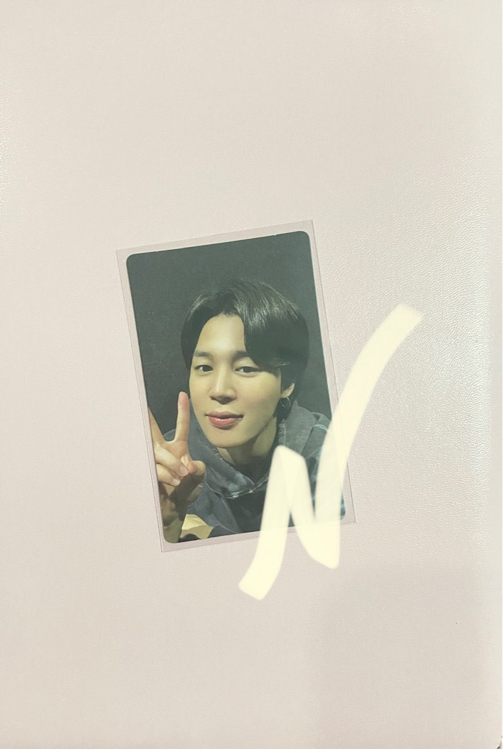 WTS BTS JIMIN FACE RANDOM PHOTOCARD PEACE SIGN, Hobbies & Toys ...