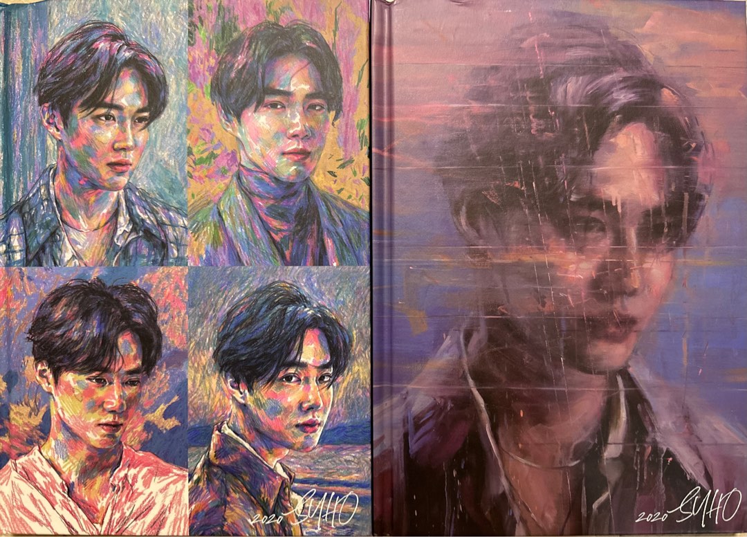 [WTS] EXO SUHO SELF PORTRAIT ALBUM with photo cards, Hobbies & Toys ...