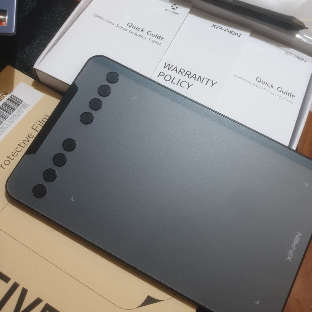 XP-PEN DECO MINI7 Drawing Graphic Tablet for Digital Art + Pen ...