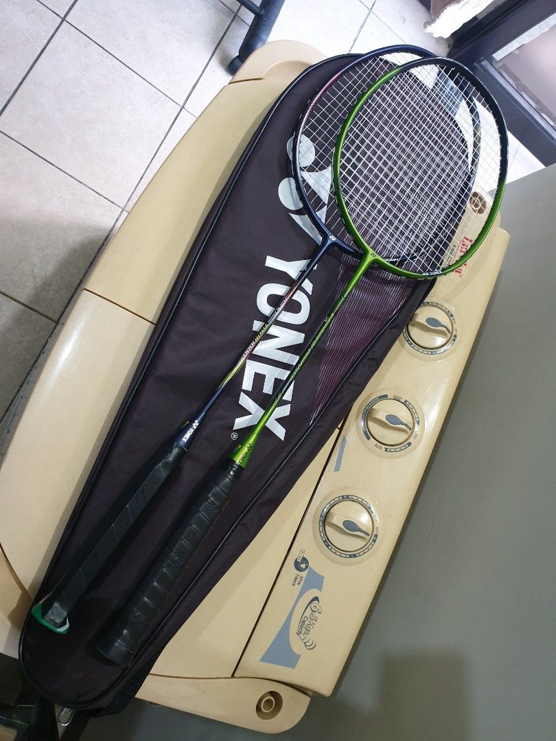 Yonex Japan badminton rackets, Sports Equipment, Sports & Games, Racket and Ball Sports on Carousell