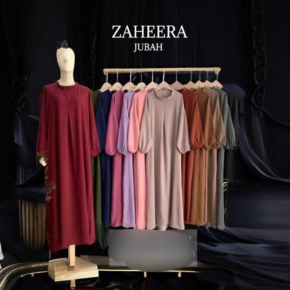 Zaheera Jubah (PO), Women's Fashion, Muslimah Fashion, Kaftans & Jubahs ...