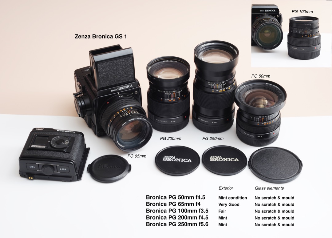 Zenza Bronica GS-1 6X7 medium format film camera- Excellent ...